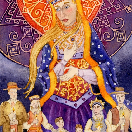 Ancamna Prayer Card - Etsy