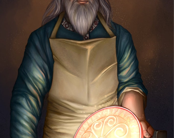 Swarog Prayer Card - Etsy