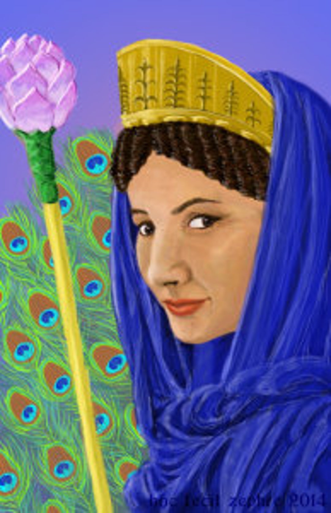 Hera Prayer Card - Etsy