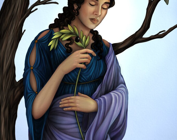 Eirene Prayer Card - Etsy