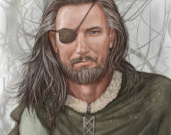 Odin Prayer Card - Etsy