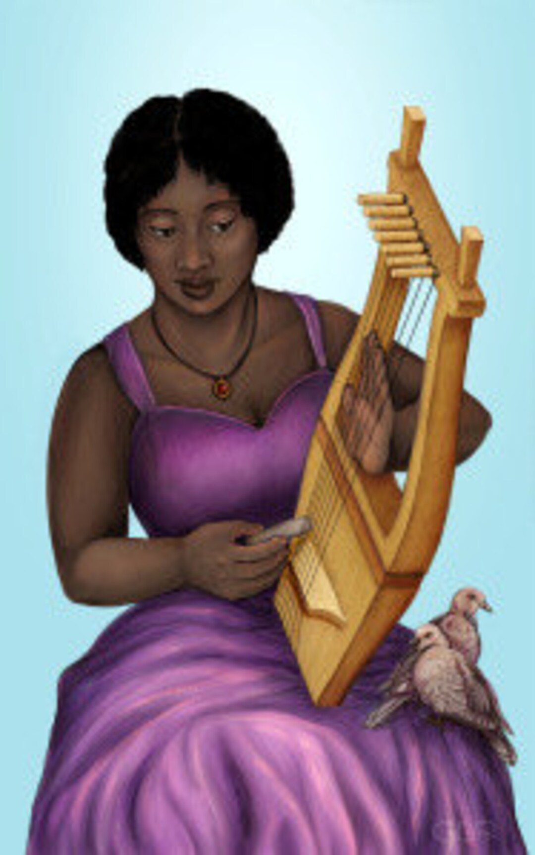 Erato Prayer Card - Etsy