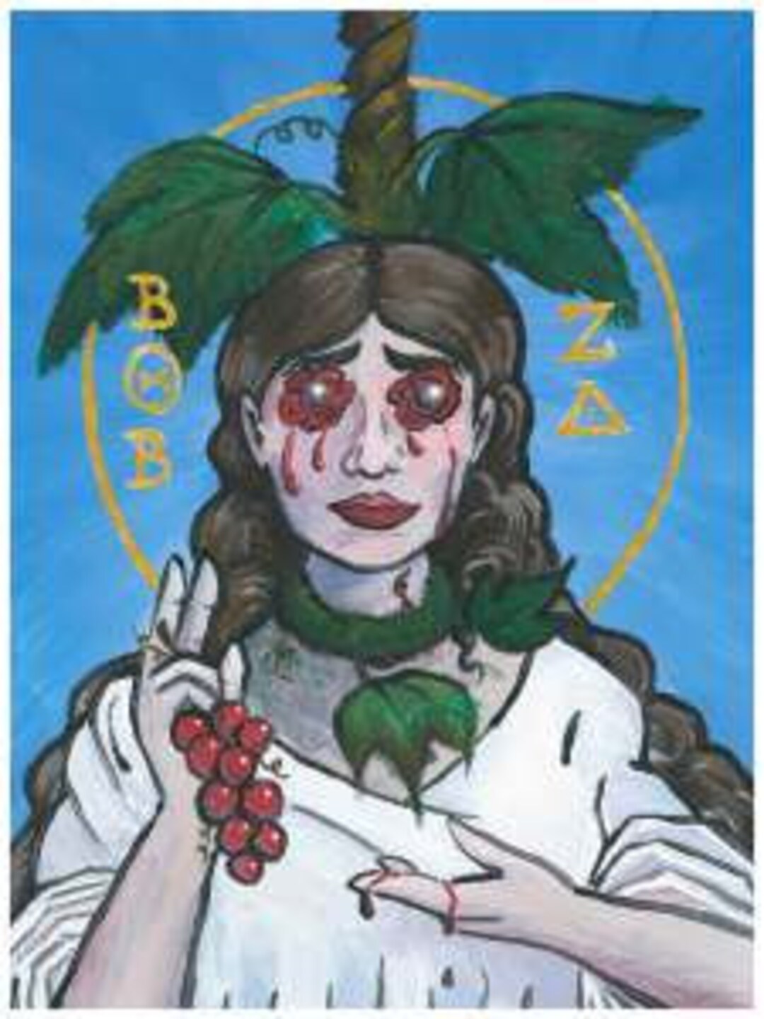 Erigone Prayer Card - Etsy