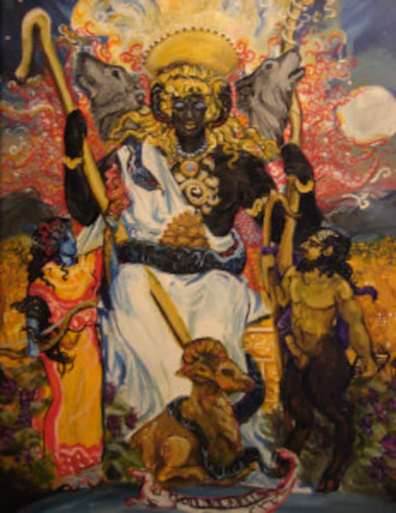 Apollo Karneios Prayer Card - Etsy