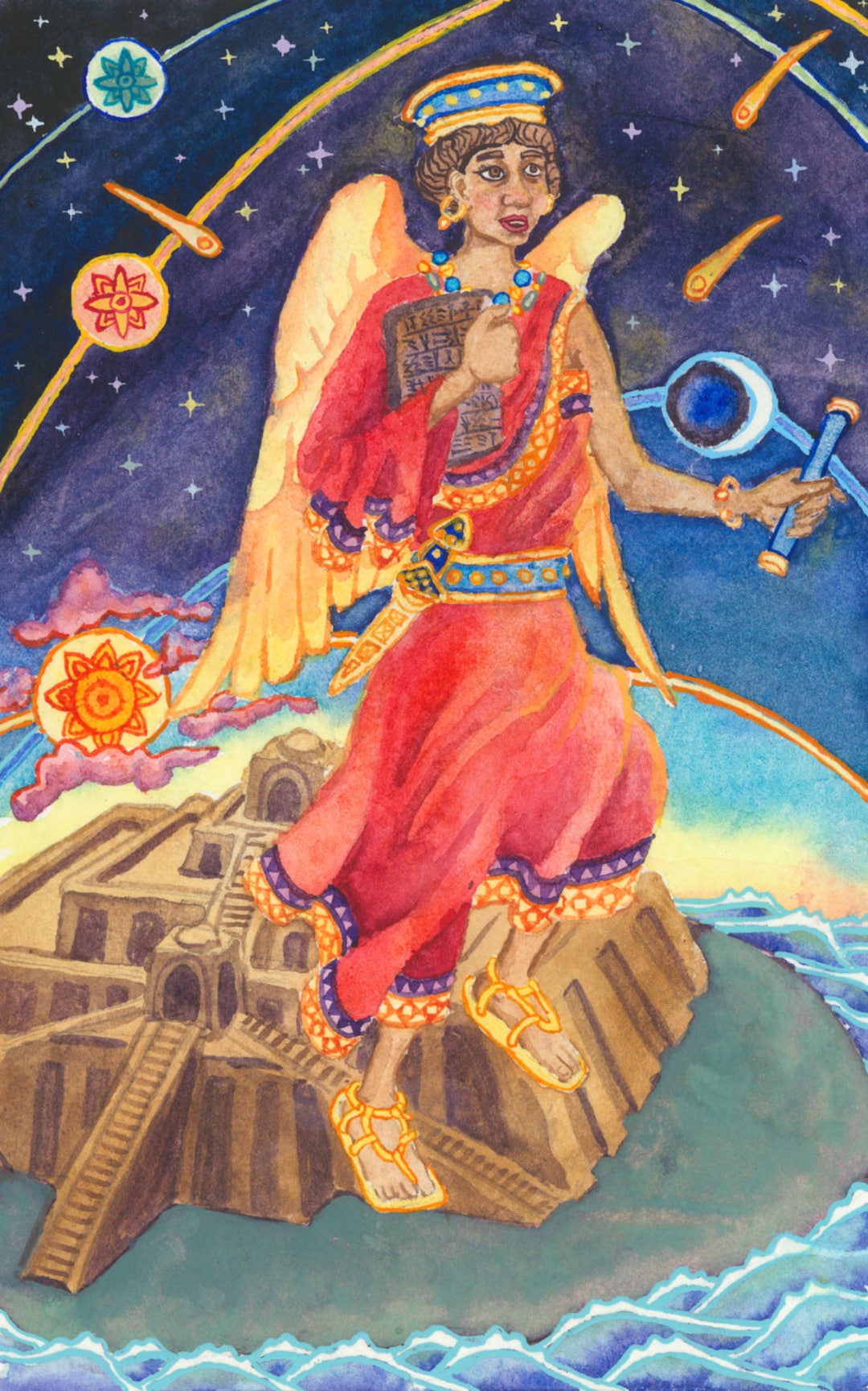 Ninshubur Prayer Card - Etsy