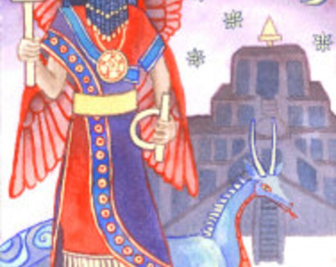 Marduk Prayer Card - Etsy