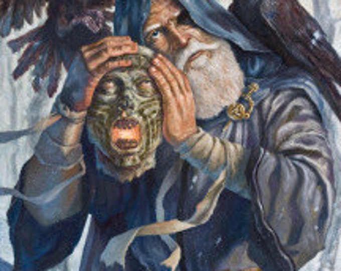 Odin Prayer Card - Etsy