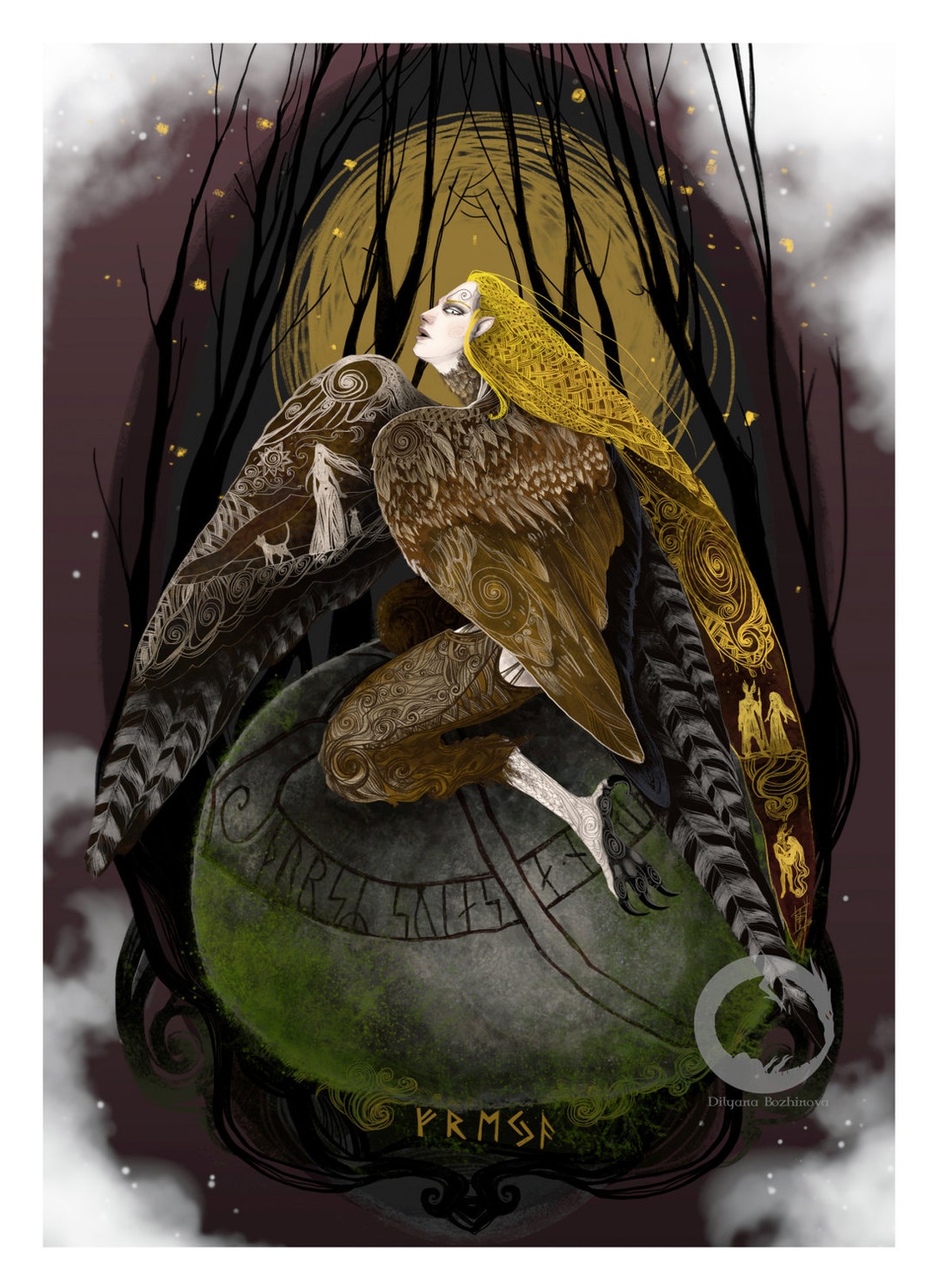 Freya Prayer Card - Etsy