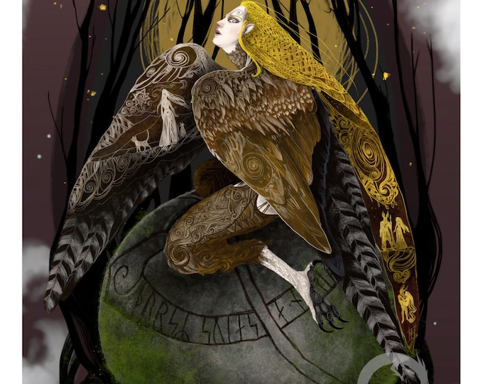 Freya Prayer Card - Etsy