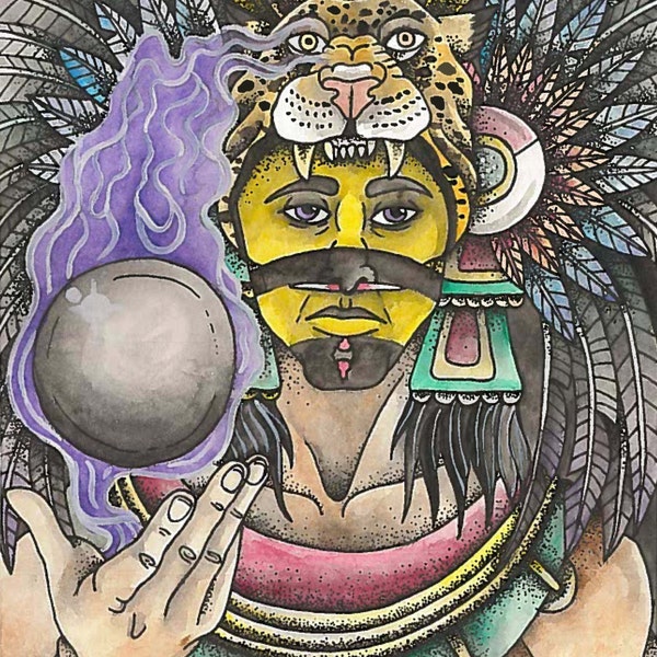 Tezcatlipoca - Etsy
