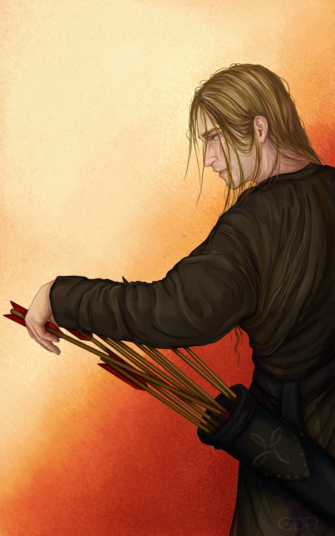 Vali (son of Odin) Prayer Card - Etsy