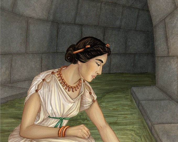 Cloacina Prayer Card - Etsy