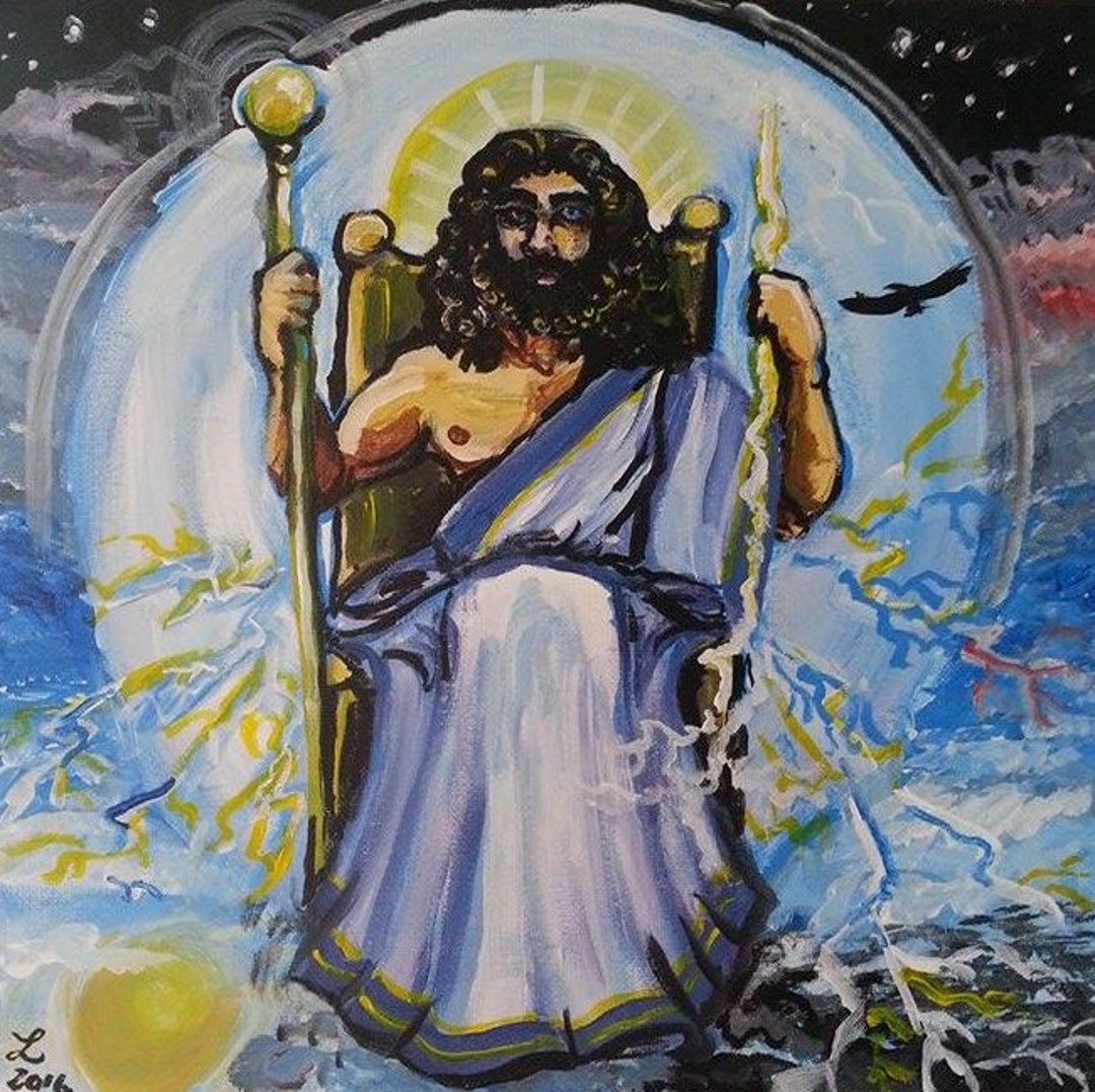 Jupiter Prayer Card - Etsy