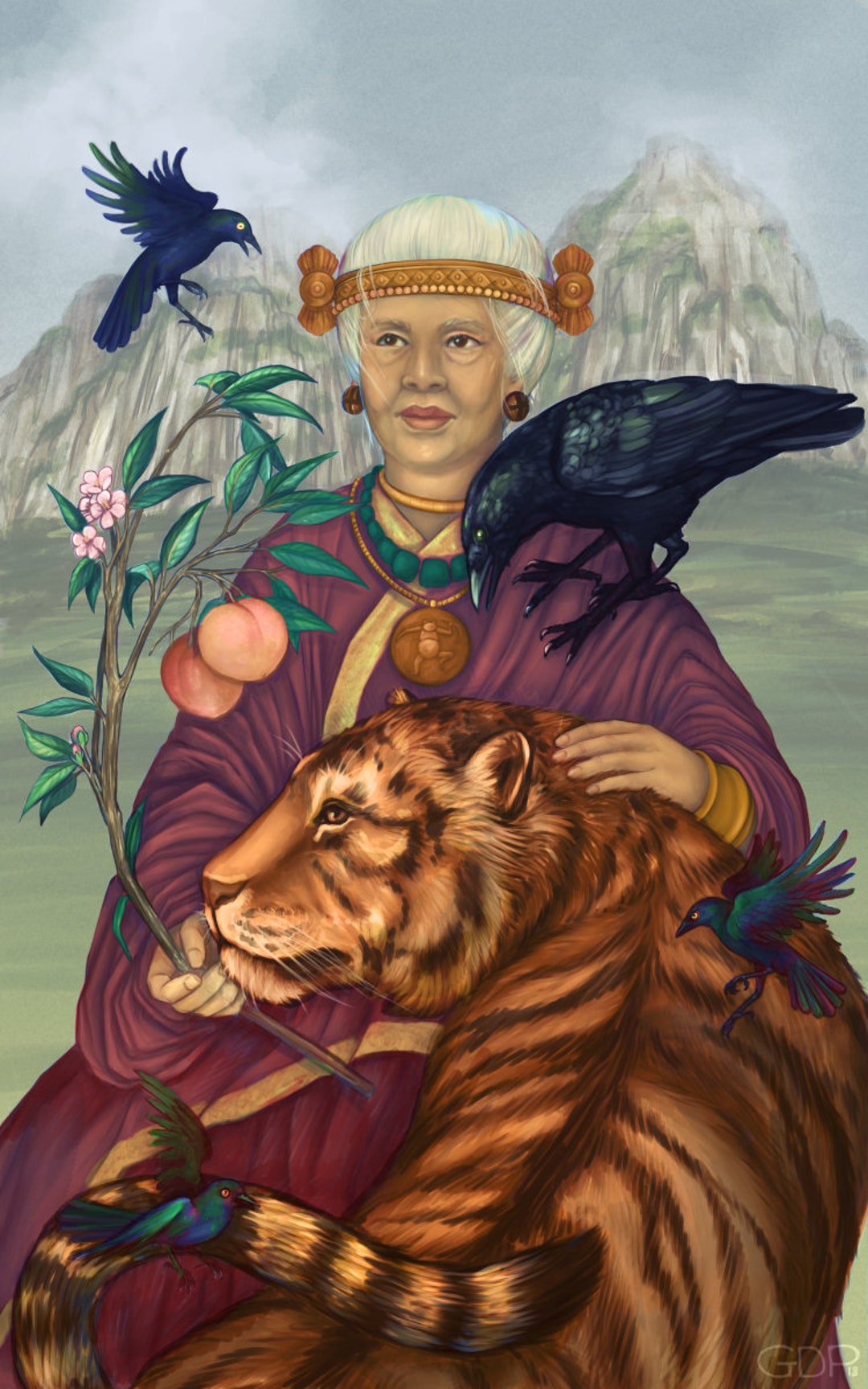 Xi Wang Mu Prayer Card - Etsy