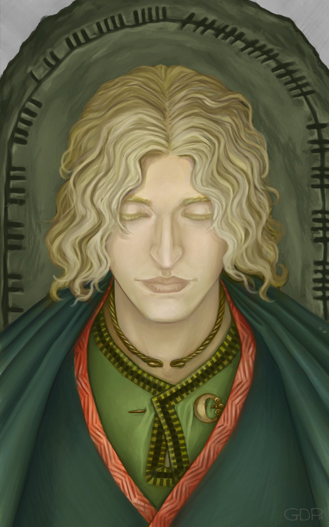 Oghma Prayer Card - Etsy