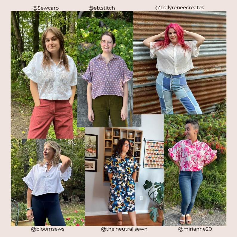 Kali Dress + Top PDF Sewing Pattern | Size Inclusive | Fearless ...