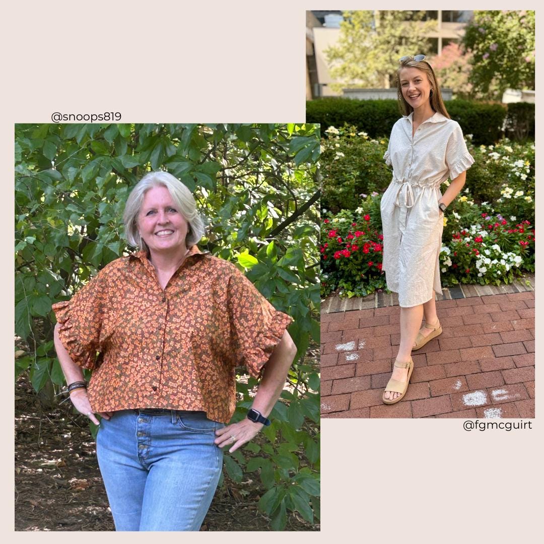 Kali Dress + Top PDF Sewing Pattern | Size Inclusive | Fearless ...