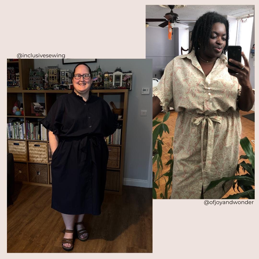 Kali Dress + Top PDF Sewing Pattern | Size Inclusive | Fearless ...