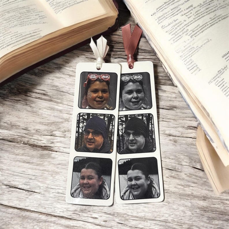 Personalised Photo Bookmark | Custom Picture Bookmark With Tassel ...