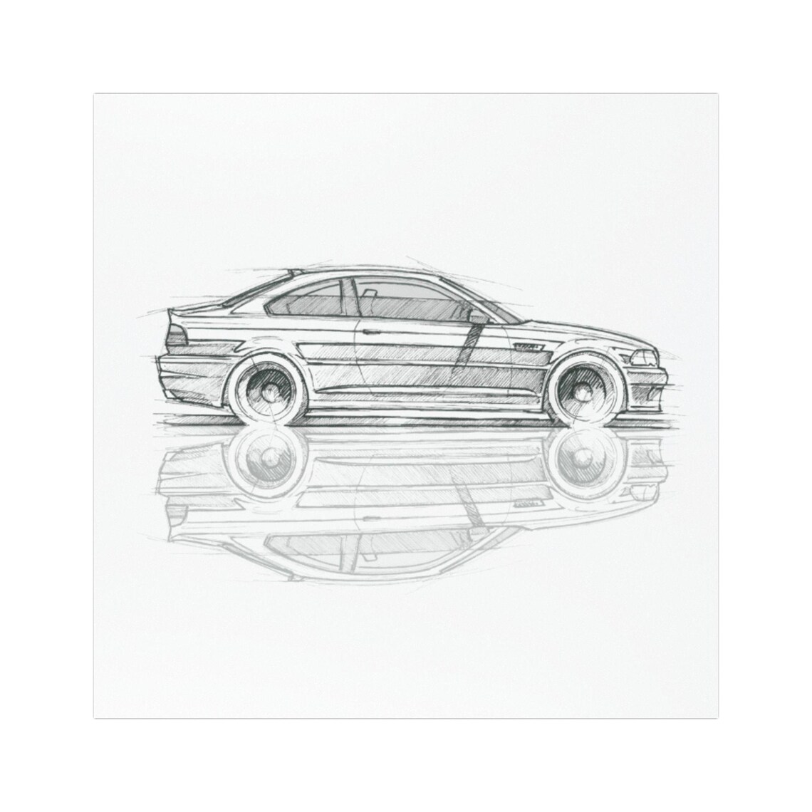 BMW E46 Car Magnet: Sleek Automotive Enthusiast Accessory - Etsy