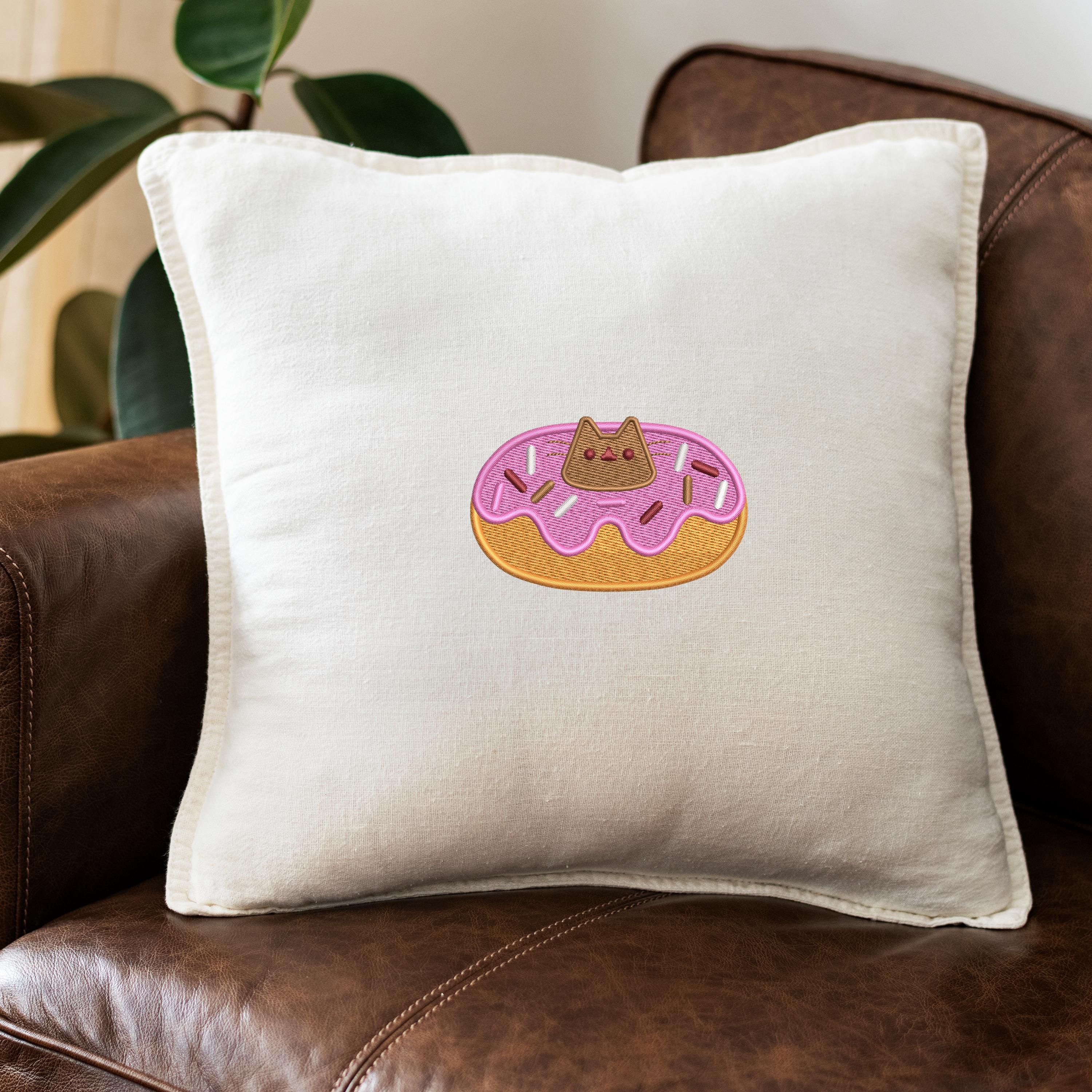 Cute Donut Embroidery Design With Sprinkles, Dessert Machine Embroidery ...