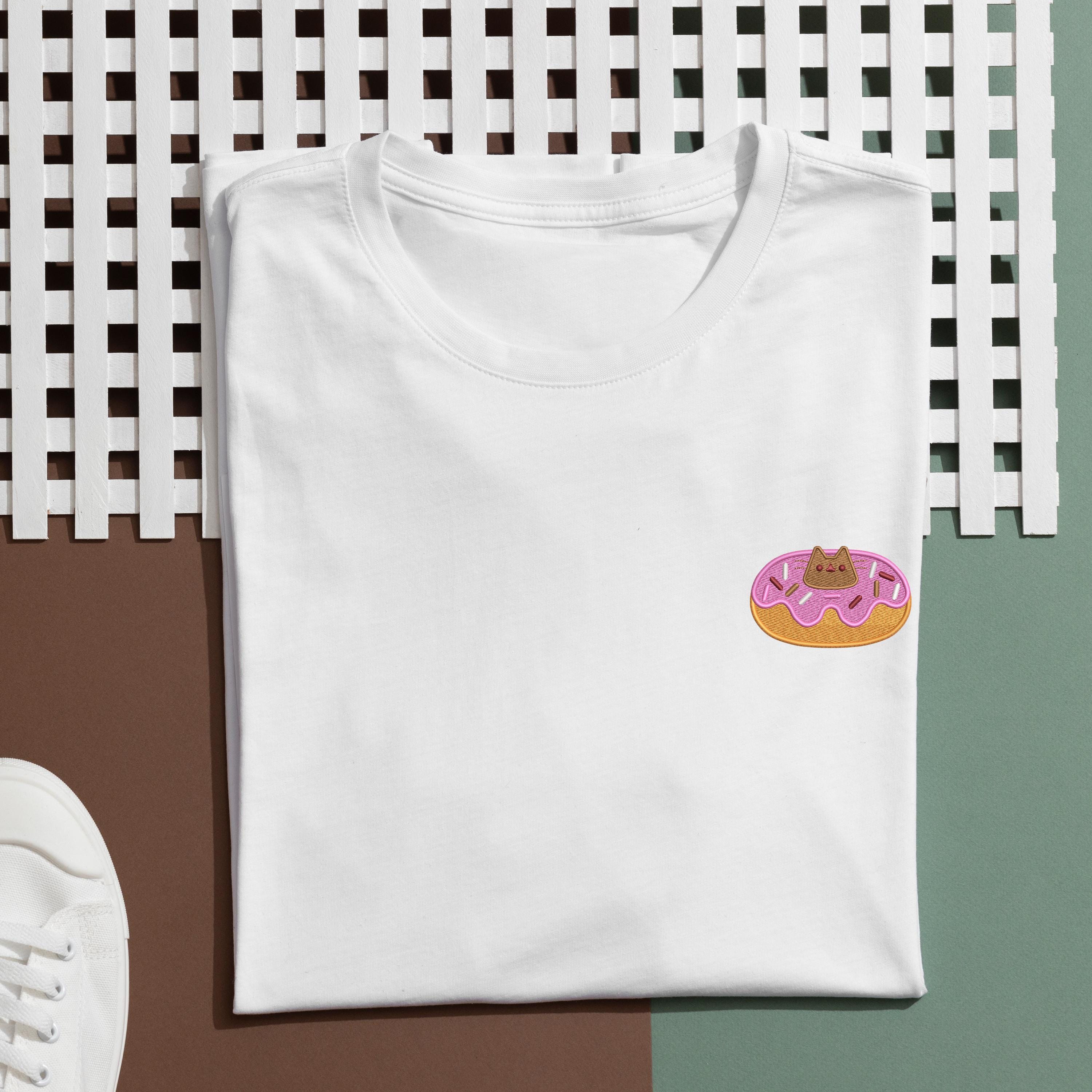 Cute Donut Embroidery Design With Sprinkles, Dessert Machine Embroidery ...