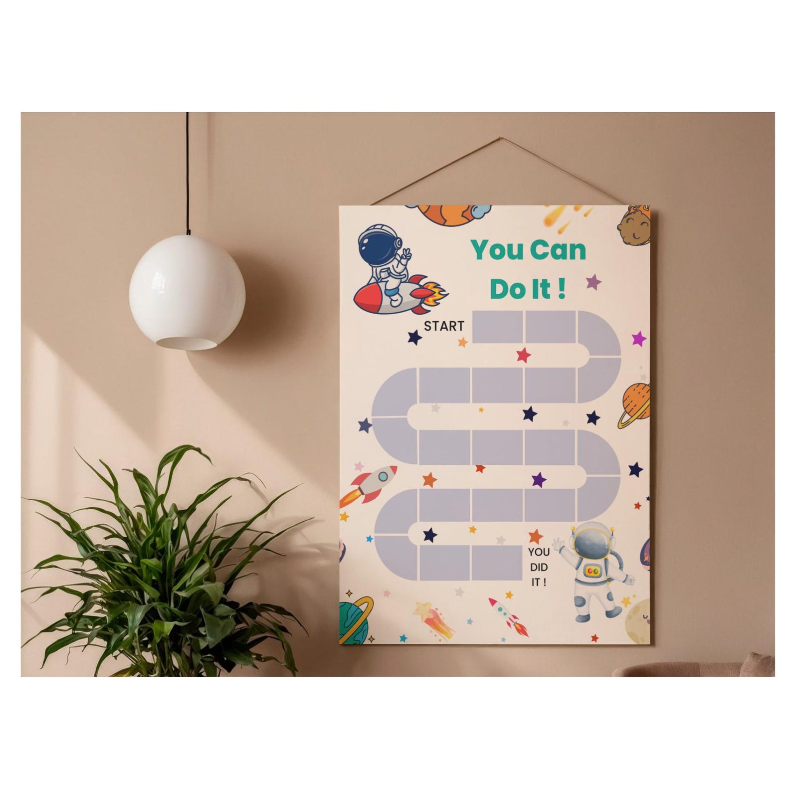 Printable Outer Space Reward Chart. Sticker Behaviour Chart. Chore ...