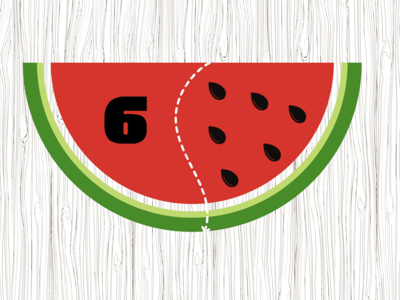 Watermelon Number Matching Activity | Printable Preschool Math Game ...