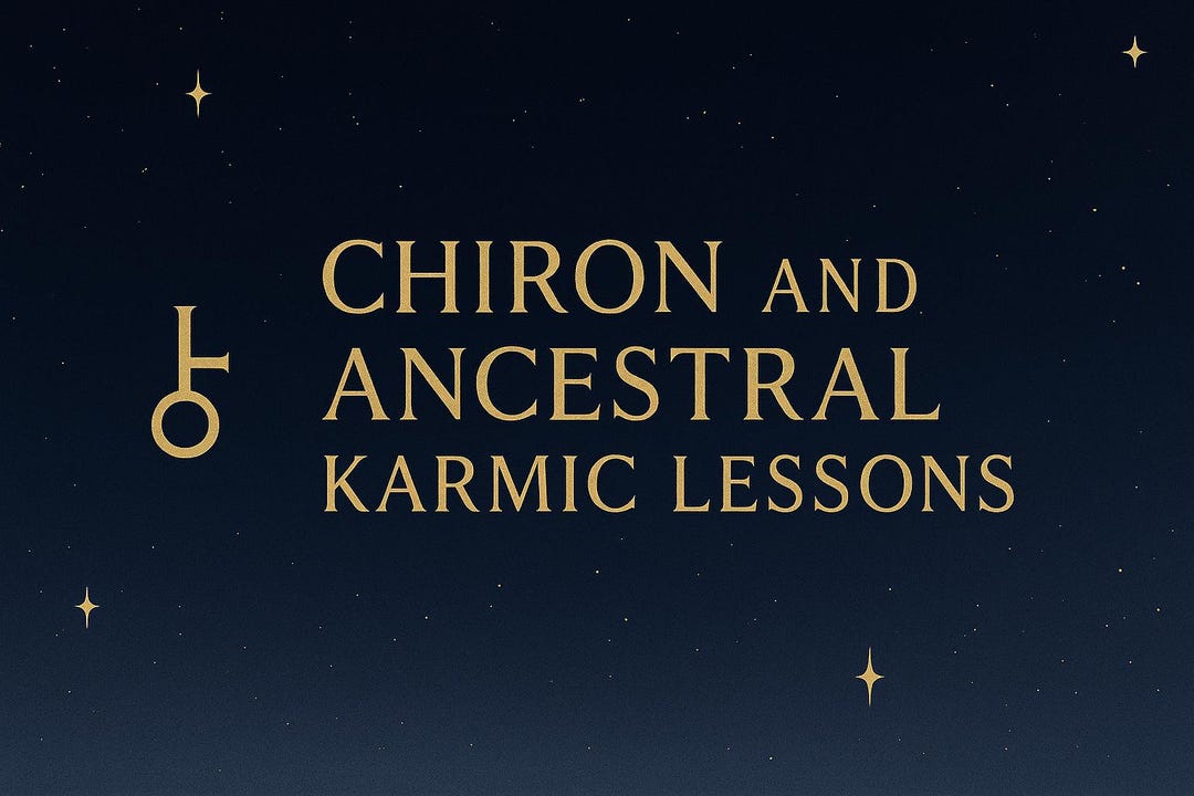 Chiron, the Wounded Healer - Ancestral Healing Astrology Report - Etsy