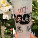 One Direction Inspired Starbucks Reusable Cold Cup - Etsy