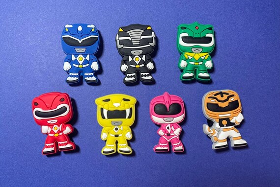 Power Rangers Inspired Croc Charms/shoe Clips | Etsy