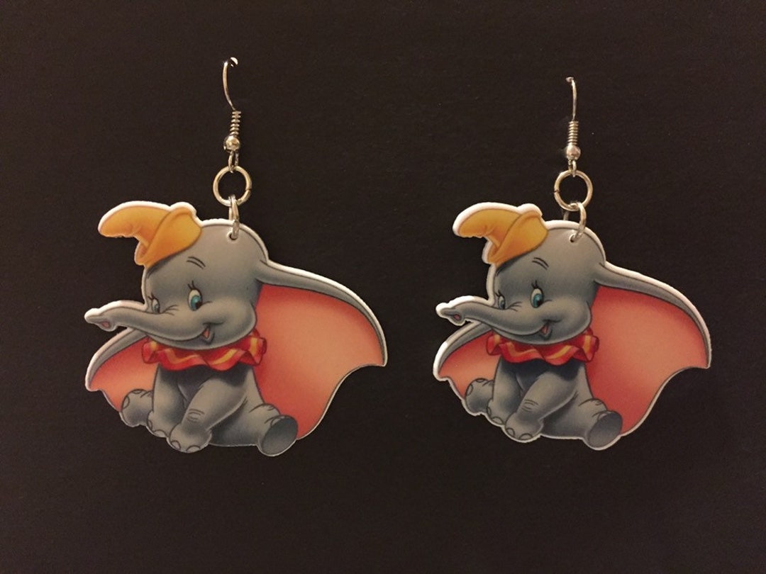 Dumbo Inspired Dangle Earrings - Etsy