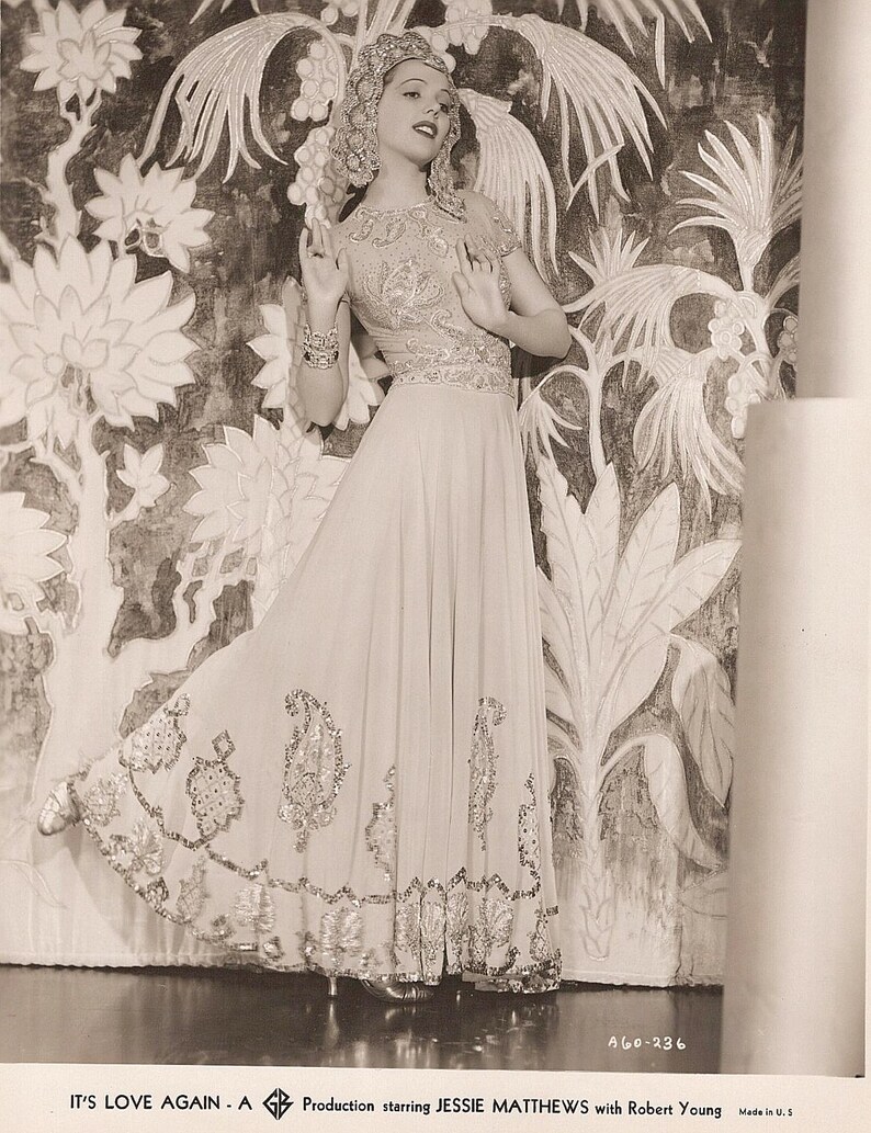 1936 Jessie Matthews Film Still Photo It’s Love Again Musical Movie ...