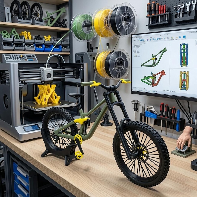 Santa Cruz Finger Bike - Etsy
