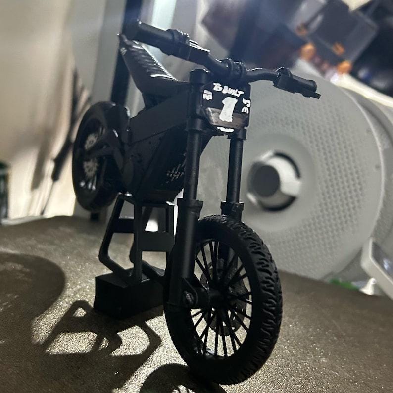 New Trail Bike Showcase Electric Mini Dirt Suspension Bike .stl File ...