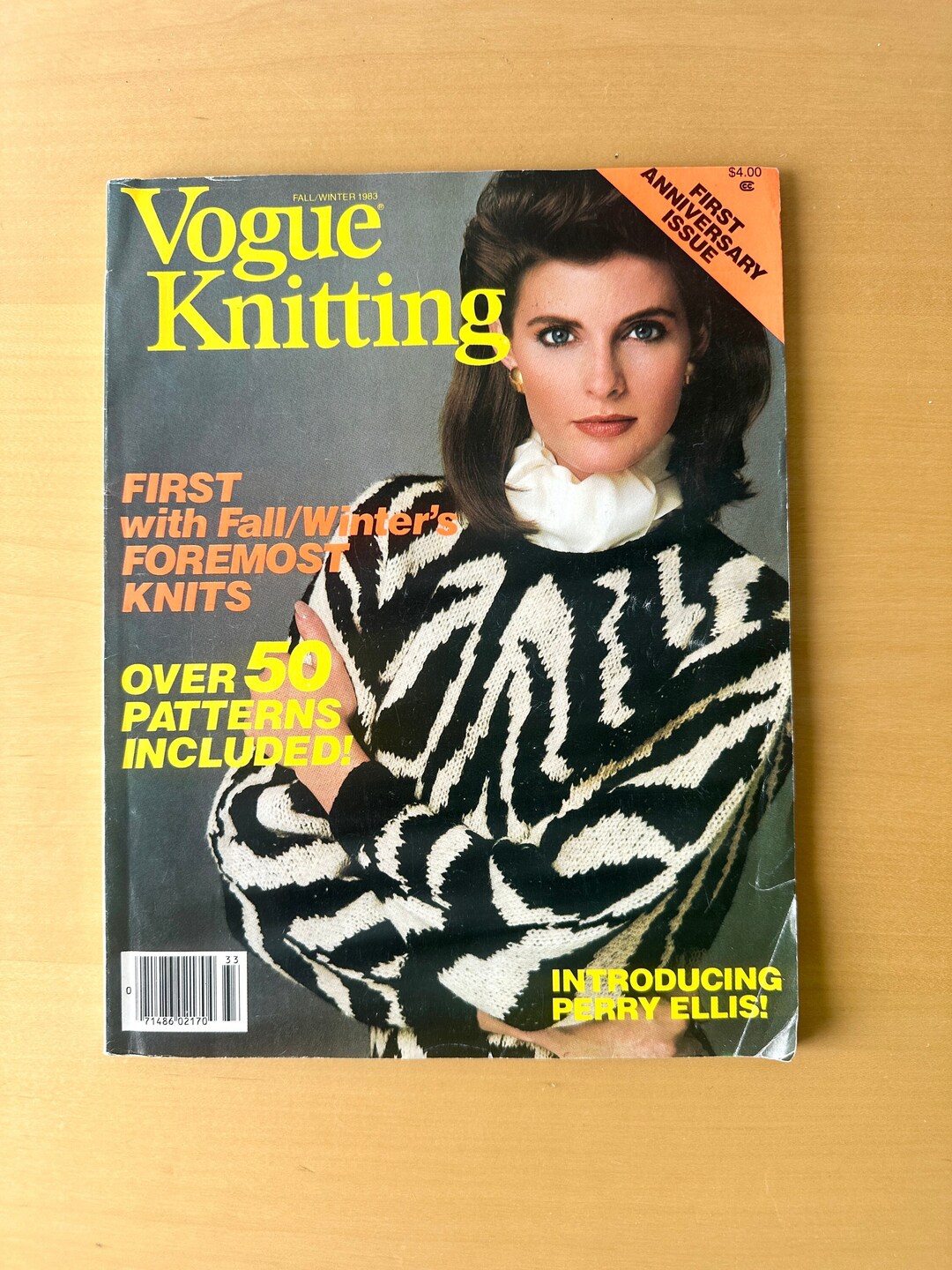Vogue Knitting Magazine 1984 Vintage Vogue Knitting Magazine 80s ...