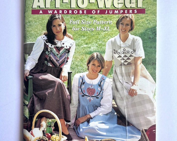 Simplicity Art to Wear A Wardrobe of Jumpers Simplicity Patterns 1990s ...