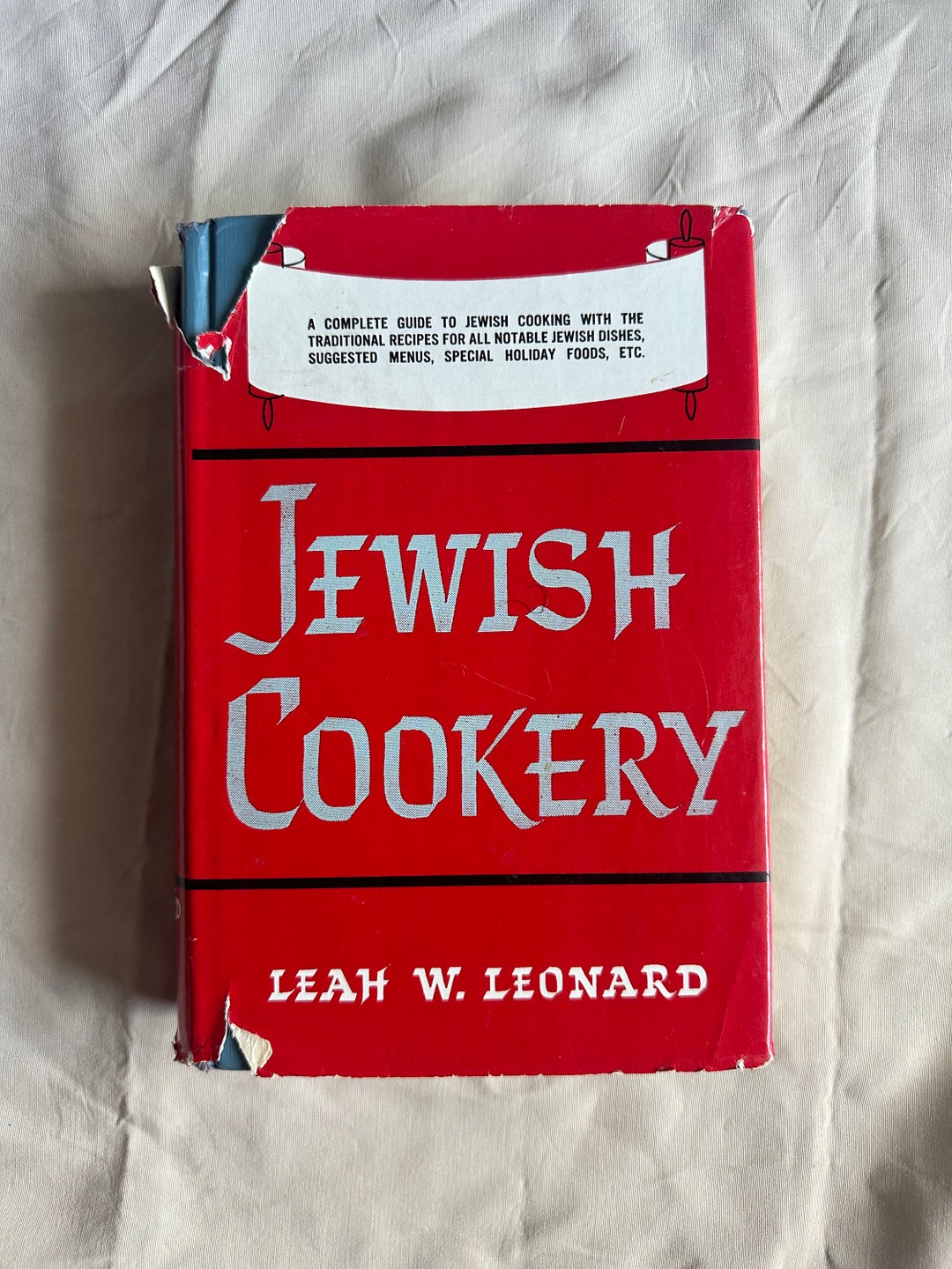 Vintage Jewish Cookbook | Jewish Cookery by Leah Leonard | Vintage ...
