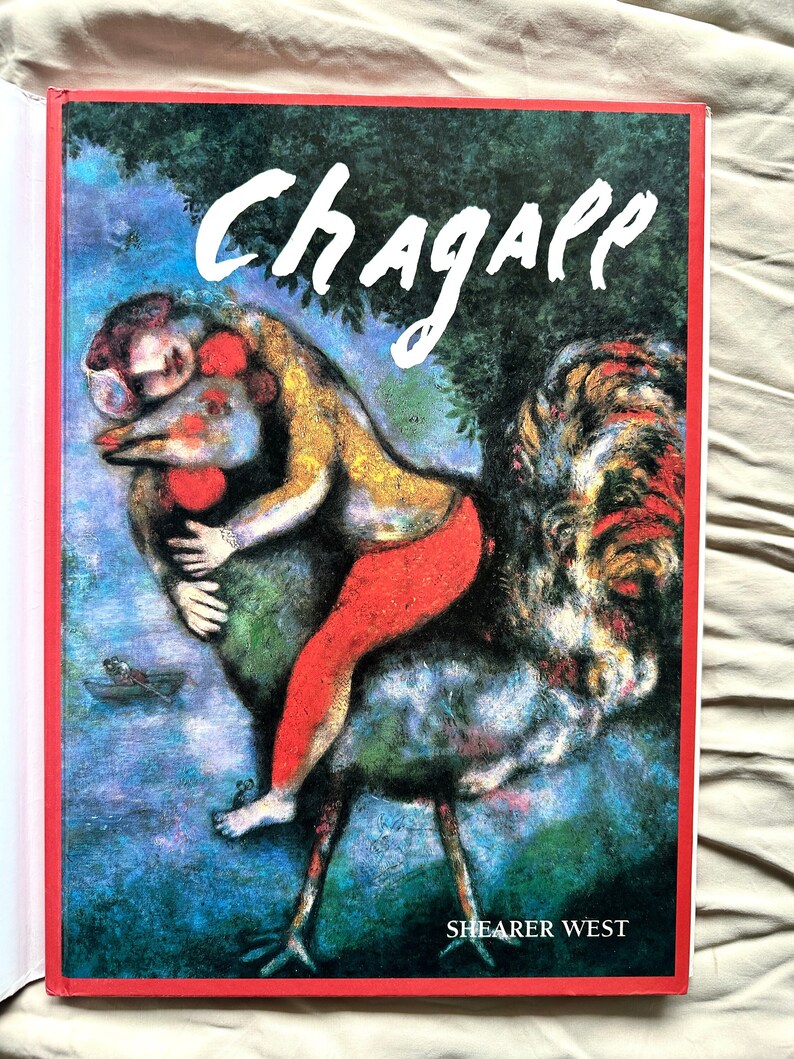 Marc Chagall Chagall Hardcover Book by Shearer West Vintage Art Books ...