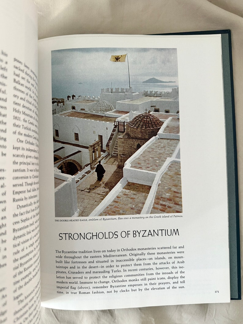 Coffee Table Book Great Ages of Man Byzantium Time-life Hardcover Books ...