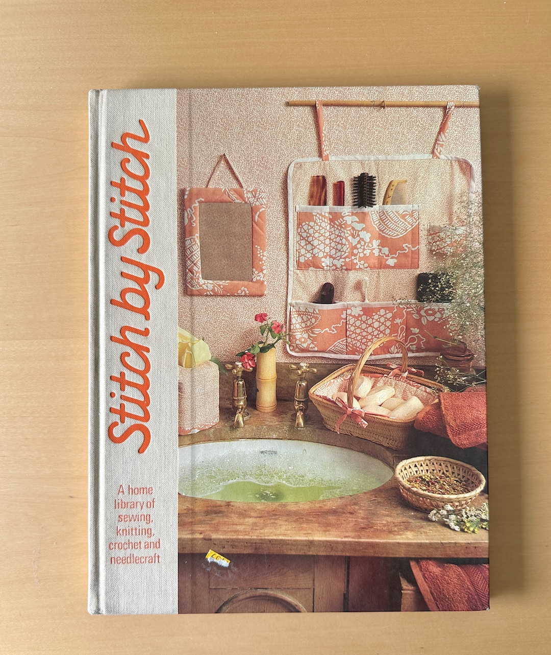 Vintage Craft Book | Stitch by Stitch Hardcover Craft Book | Sewing ...