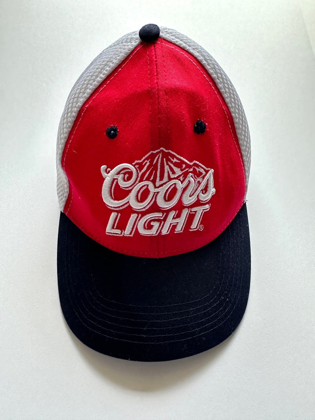 Coors Light Hat | Coors Light Merch | White Mesh Beer Logo Hat ...