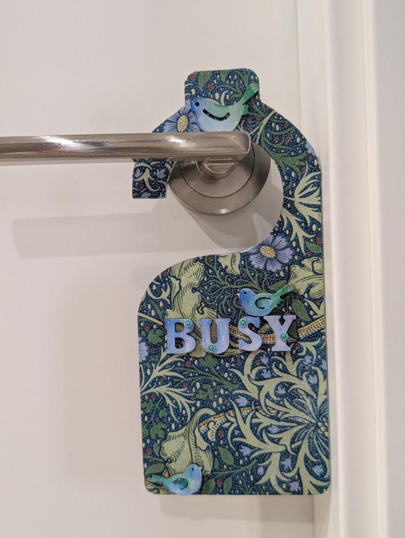 Colgador de Puerta de Madera "No Molestar". Letrero de Privacidad para ...