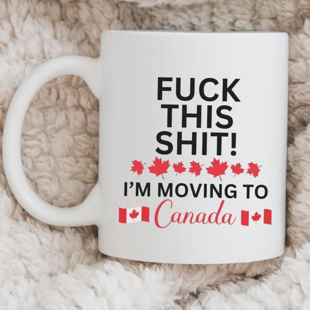 Moving to Canada, Canadian Flag, Relocating to Canada Gift, Canada Mug ...