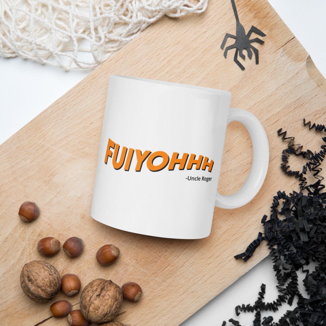 Funny Uncle Roger 'fuiyoh' Ceramic Mug, Novelty Gift - Etsy