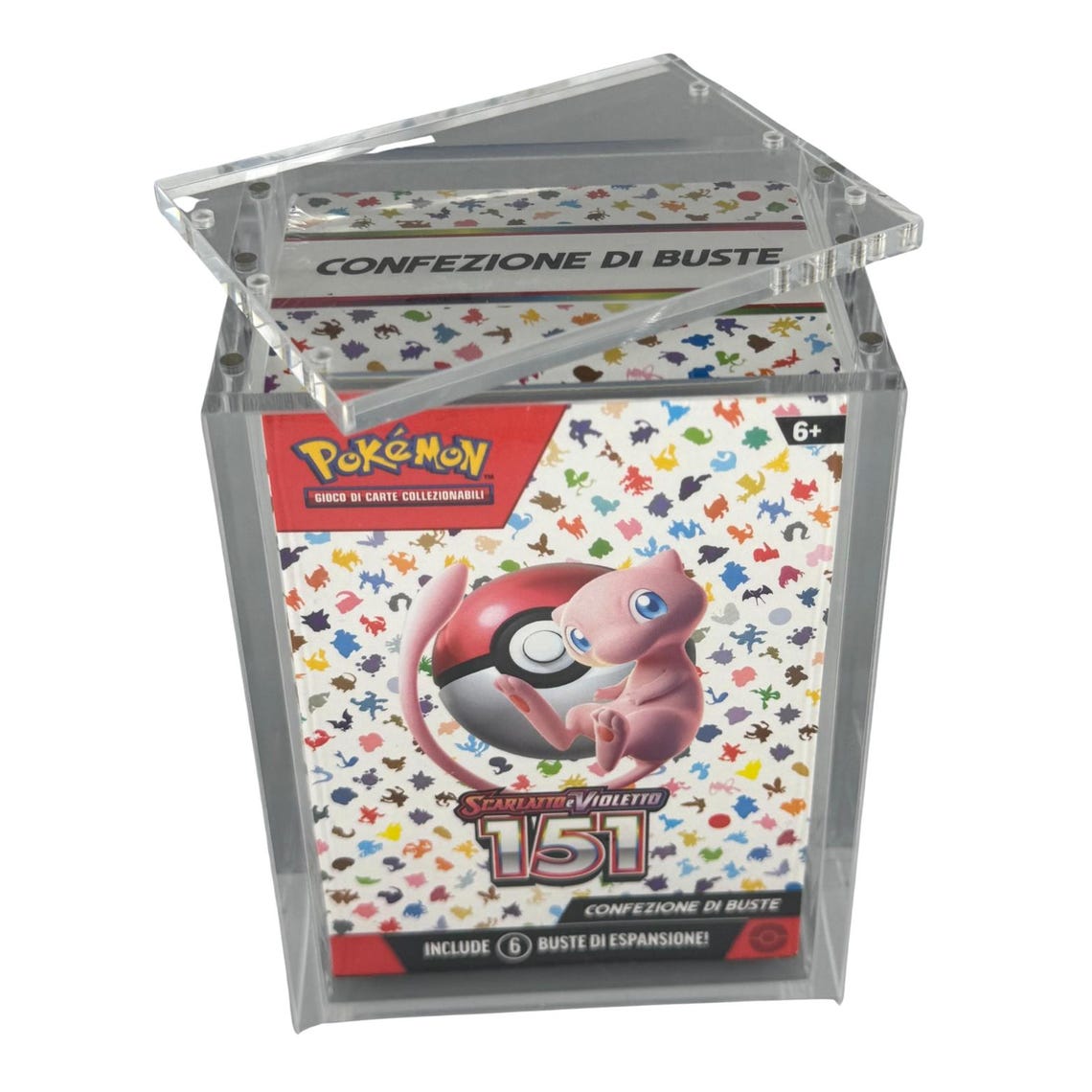 Pokemon Booster Bundle 6 Packs Acrylic Magnetic Protective Case - Etsy
