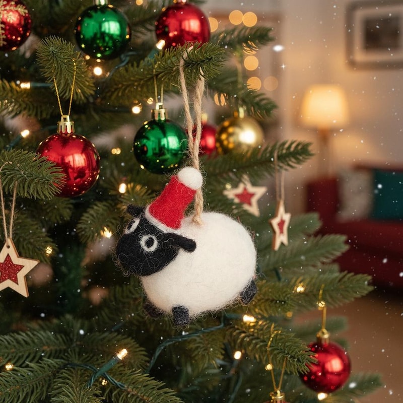 Handmade Wool Felt Sheep - Etsy