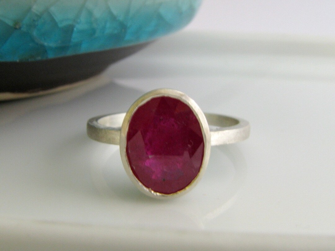 Berry Blush Ruby Ring, Ruby Ring, Gemstone Ring, Ruby Rings for Women ...