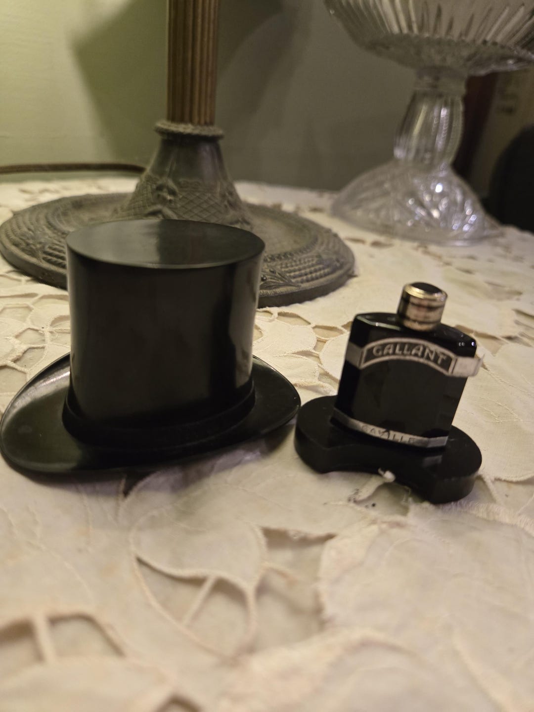 Art Deco Gallant by Saville Top Hat Cologne Set - Etsy