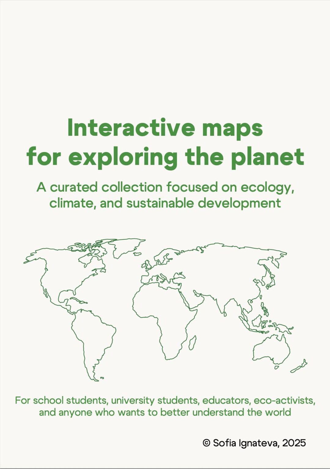 A Curated Collection of Interactive Maps for Exploring the Planet - Etsy